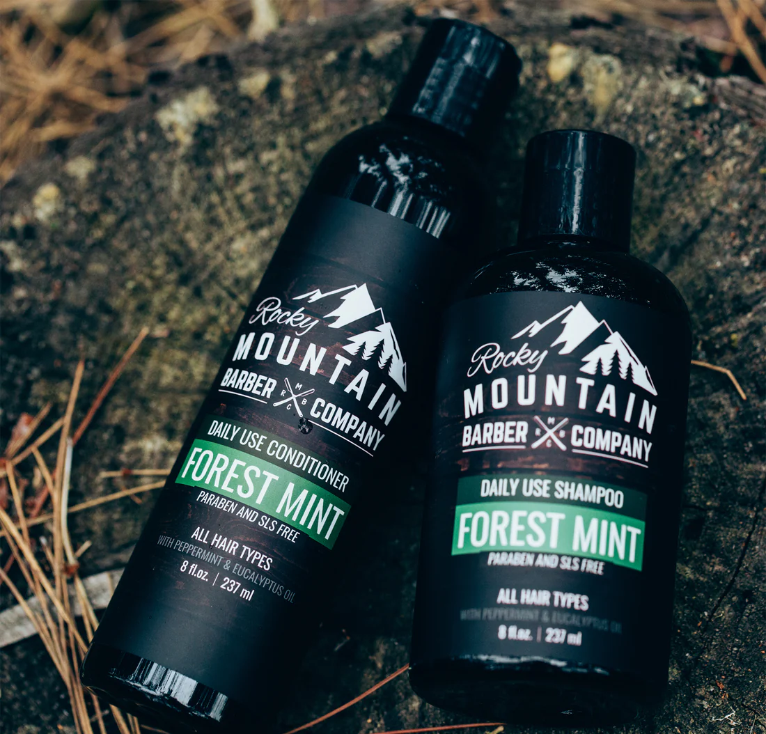 Forest Mint Shampoo & Conditioner Bundle | Rocky Mountain Barber Company