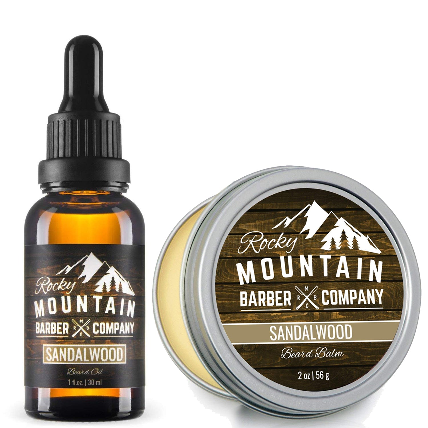 Cedarwood Beard Balm & Beard Oil Kit – Rocky Mountain Barber Company